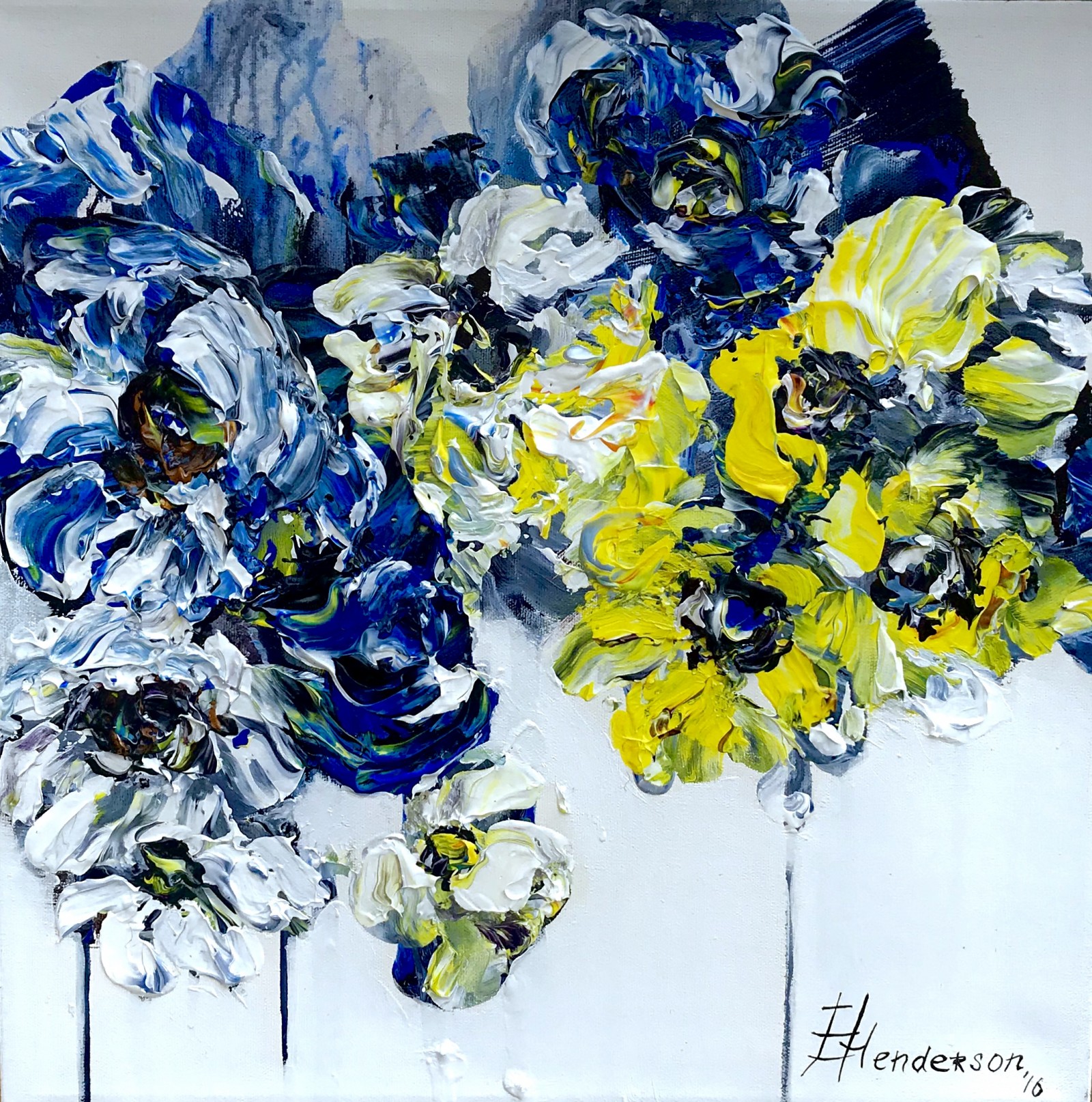Elena Henderson - Abstract Florals Creations Art Gallery,