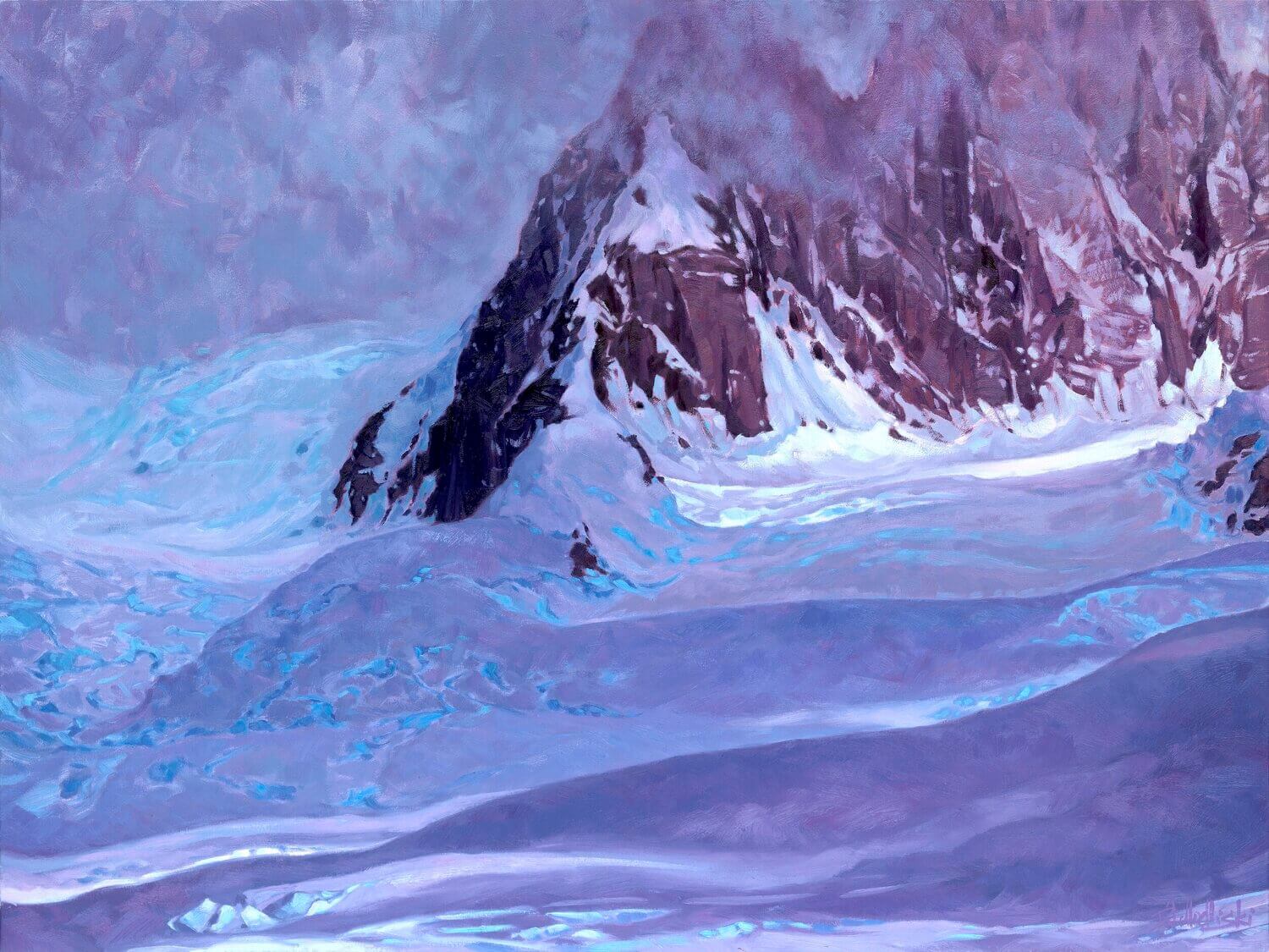 Dominik Modlinski Cathedrals of Ice - Creations Art Gallery