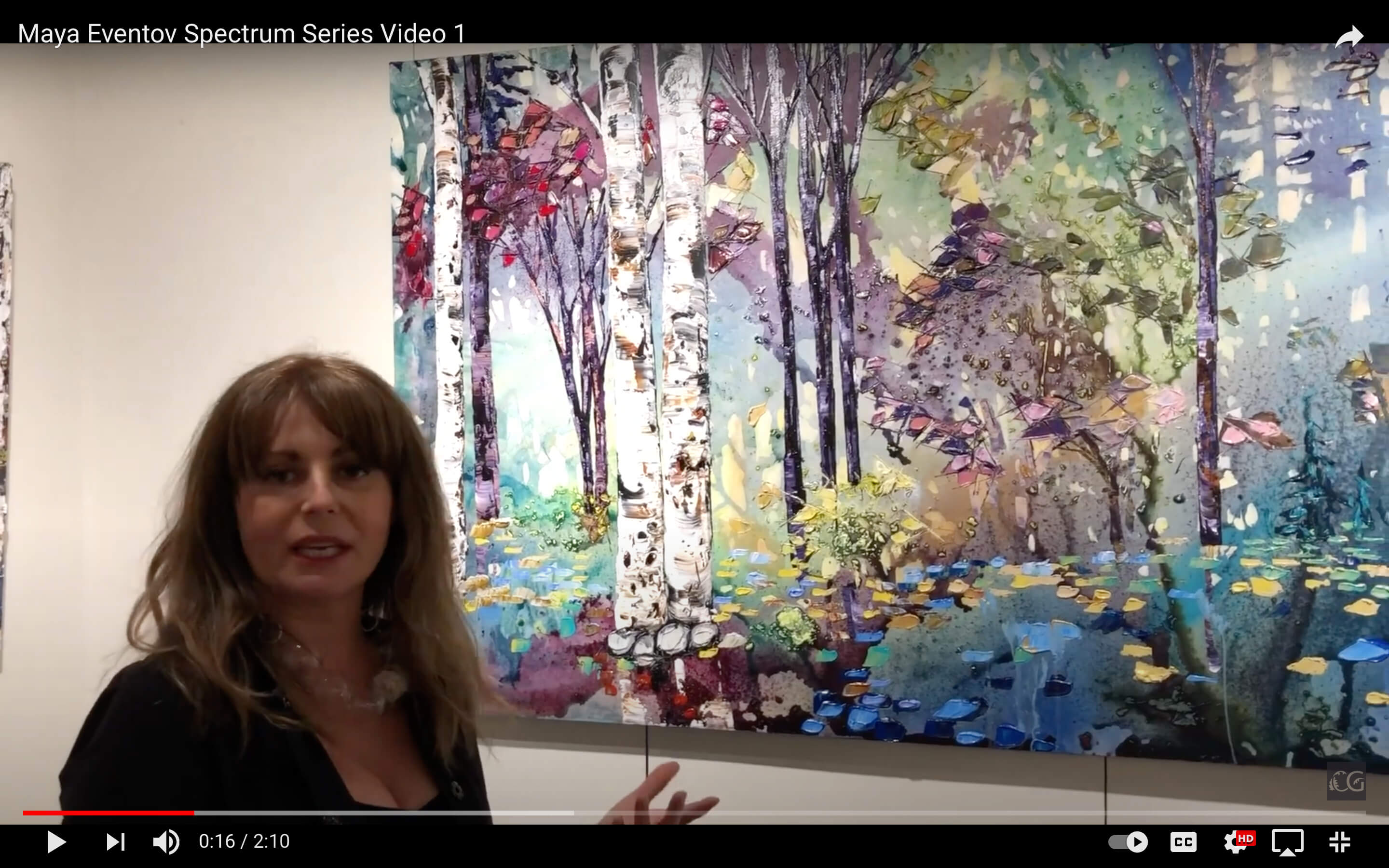 Maya Eventov SPECTRUM in Gallery Videos - Creations Art Gallery