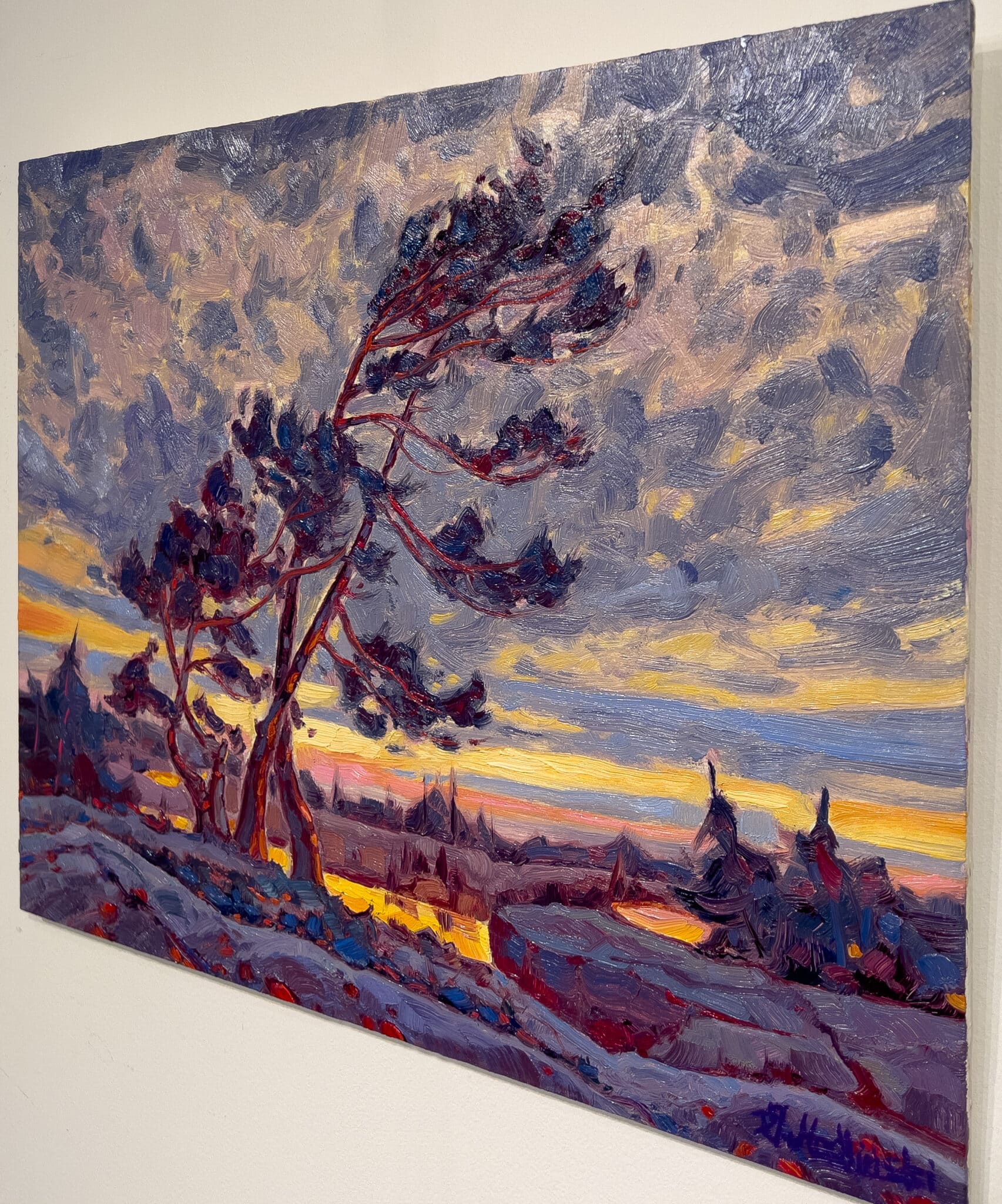 Dominik Modlinski Golden Hour Georgian Bay 16x20 - Creations Art Gallery