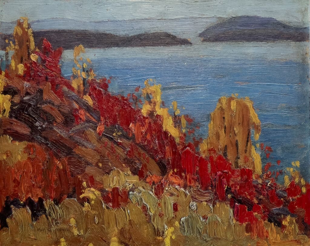 AY Jackson Red Maple - Creations Art Gallery
