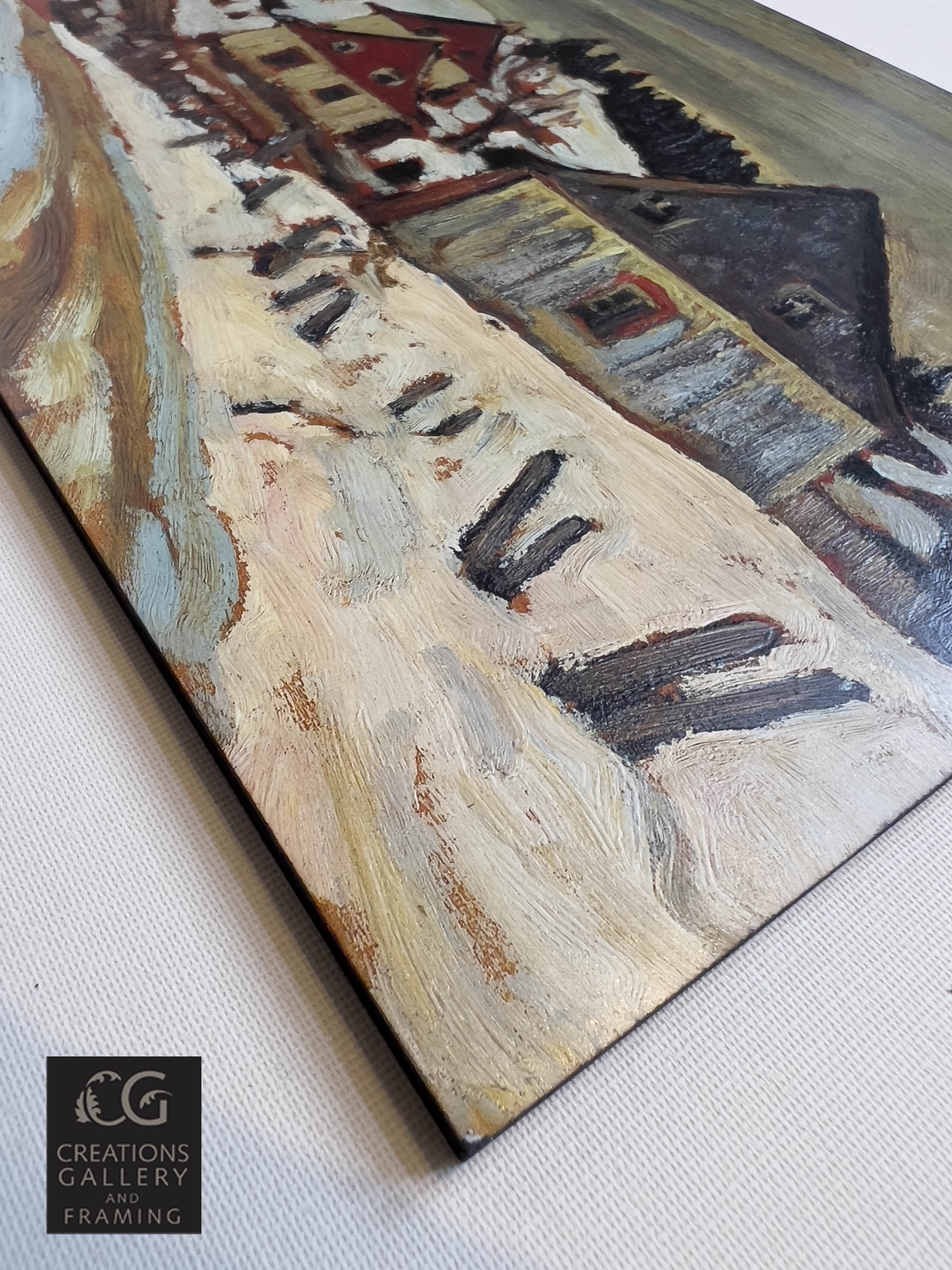 AY Jackson Winter Village Lower St Lawrence Icon Series - Creations Art ...